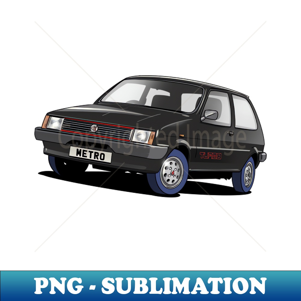 MG Metro Turbo car - Stylish Sublimation Digital Download - | Inspire ...