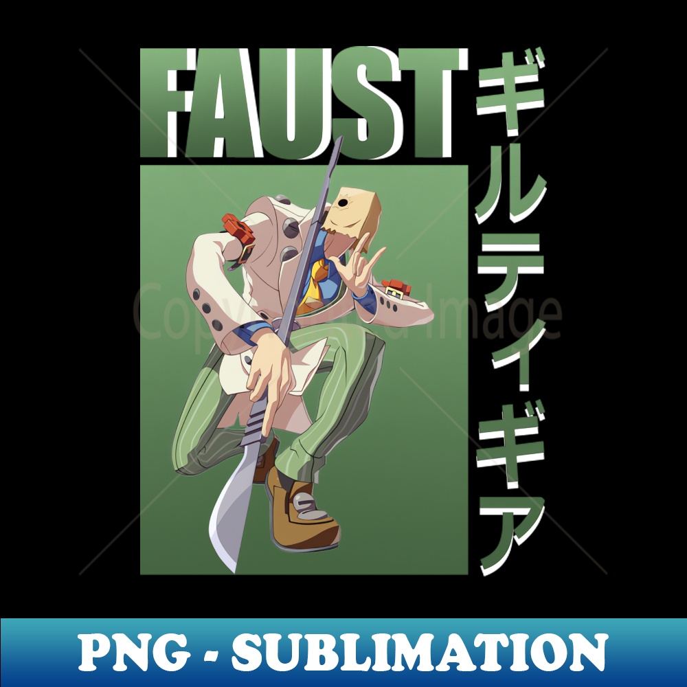 Guilty Gear Faust - PNG Sublimation Digital Download - Spice | Inspire ...
