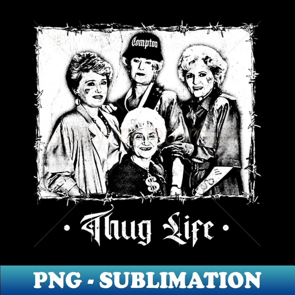 Thug Life Golden Vintage Style Design - Special Edition Sub | Inspire ...
