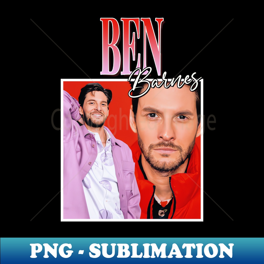 Ben Barnes - Signature Sublimation PNG File - Add a Festive | Inspire ...