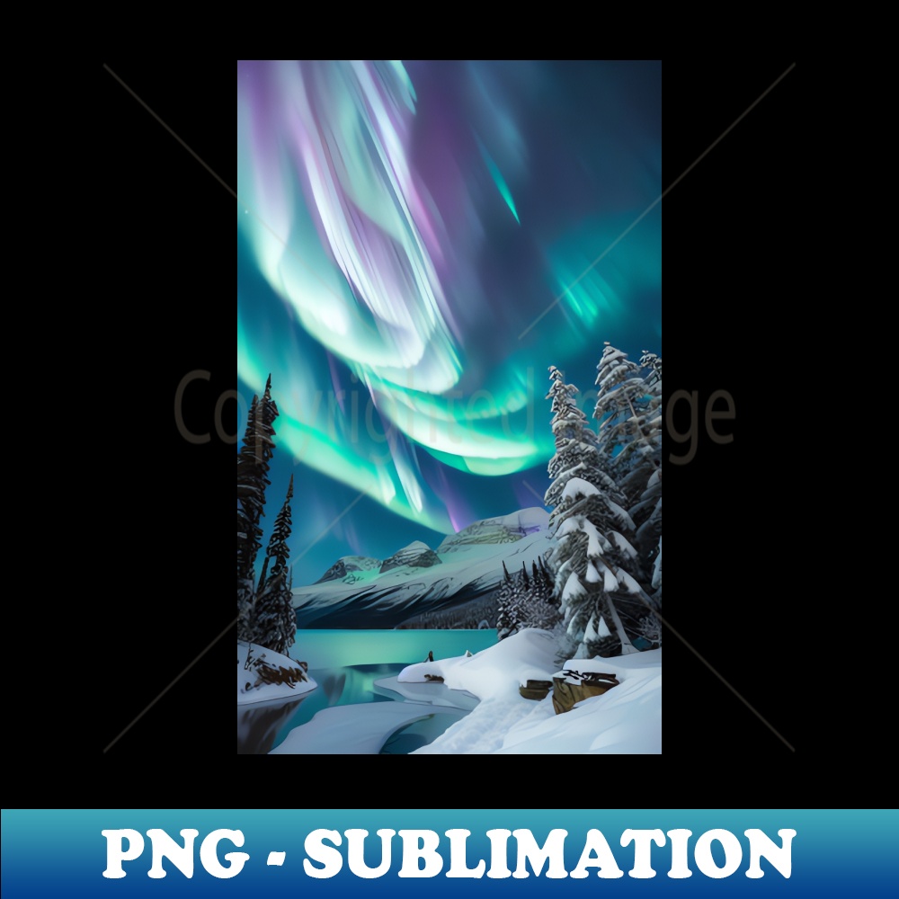 Frozen Paradise - PNG Transparent Sublimation File - Bold & | Inspire ...