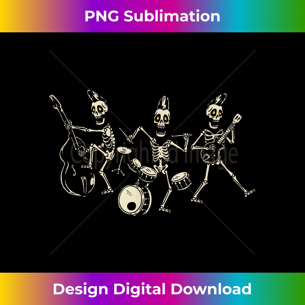 Dem Bones Dancing Singing Skeleton Rock Band - Vibrant Subli | Inspire ...