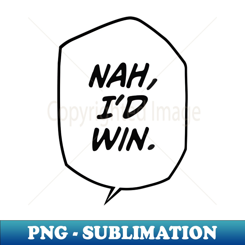 Nah Id Win - Gojo Satoru - Artistic Sublimation Digital File - Inspire ...