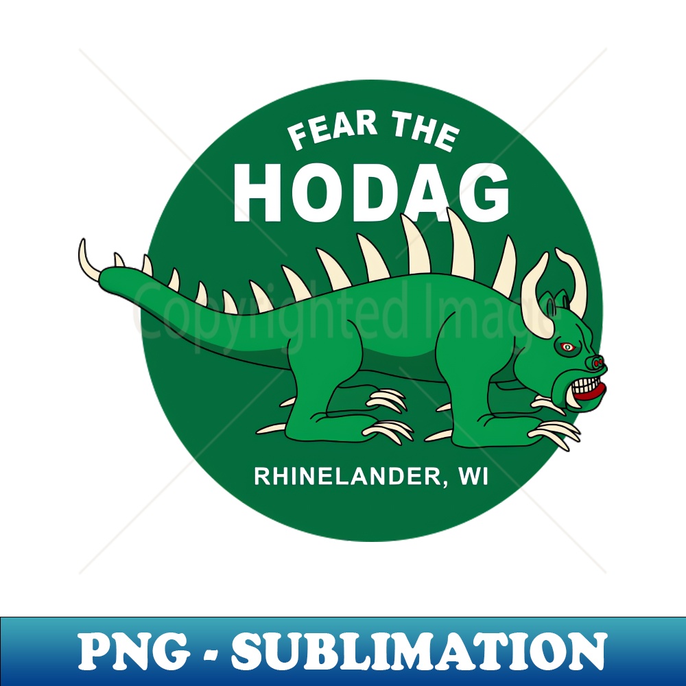 Fear the Hodag Rhinelander WI Souvenir - Modern Sublimation | Inspire ...