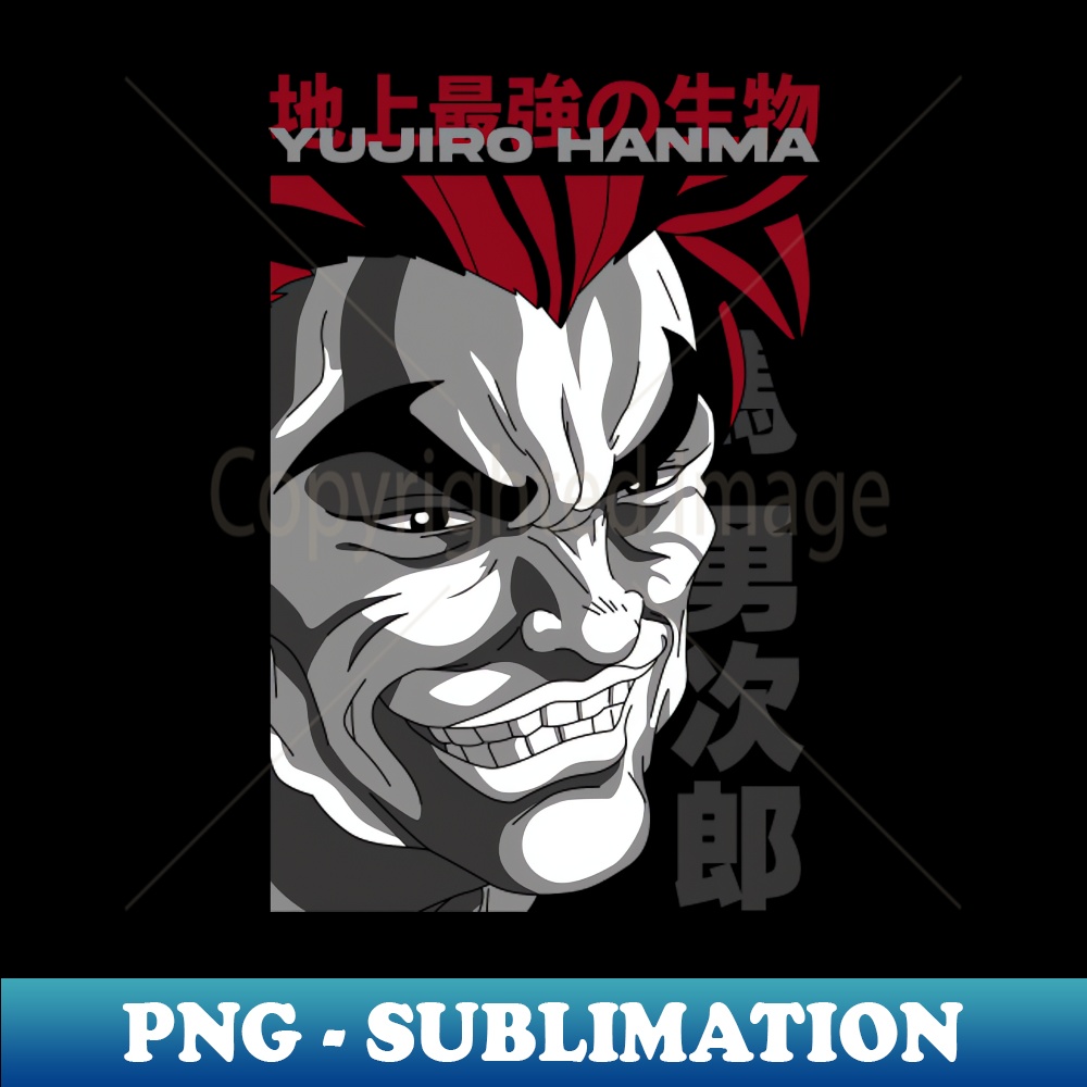 Yujiro Hanma - Exclusive Sublimation Digital File - Perfect | Inspire ...