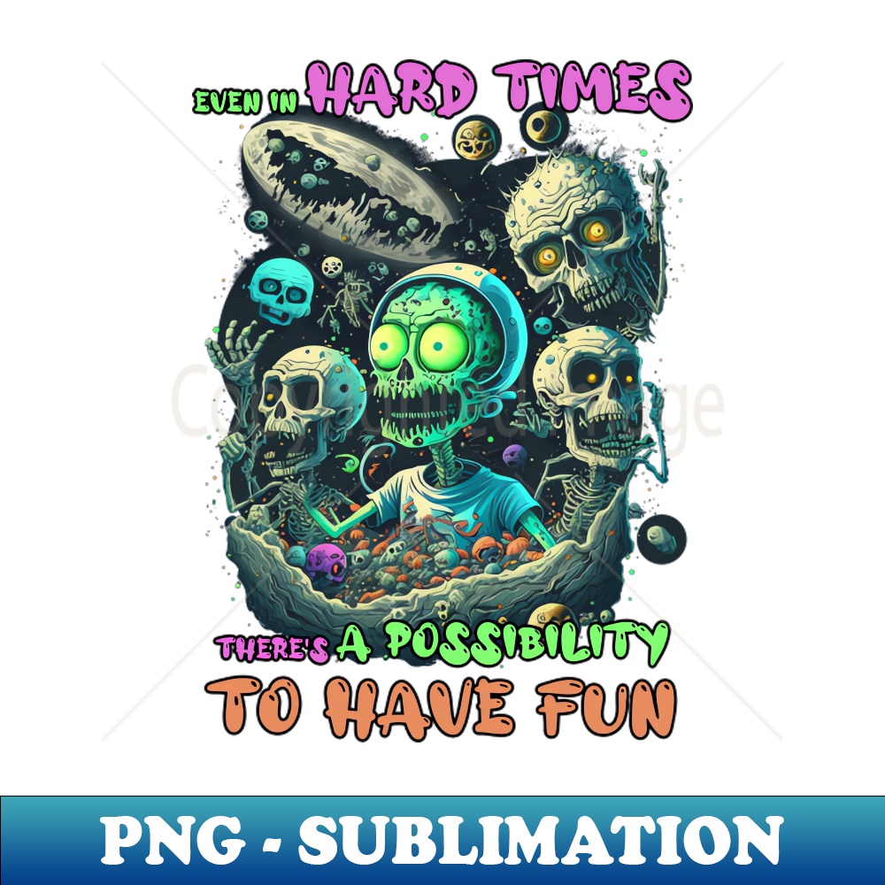 Hard times - Sublimation-Ready PNG File - Perfect for Creati | Inspire Uplift