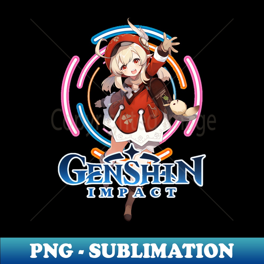 Genshin Impact x Klee - Unique Sublimation PNG Download - Pe | Inspire ...