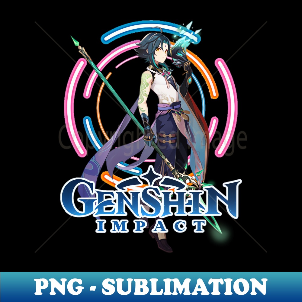 Genshin Impact x Xiao - PNG Sublimation Digital Download - P | Inspire ...