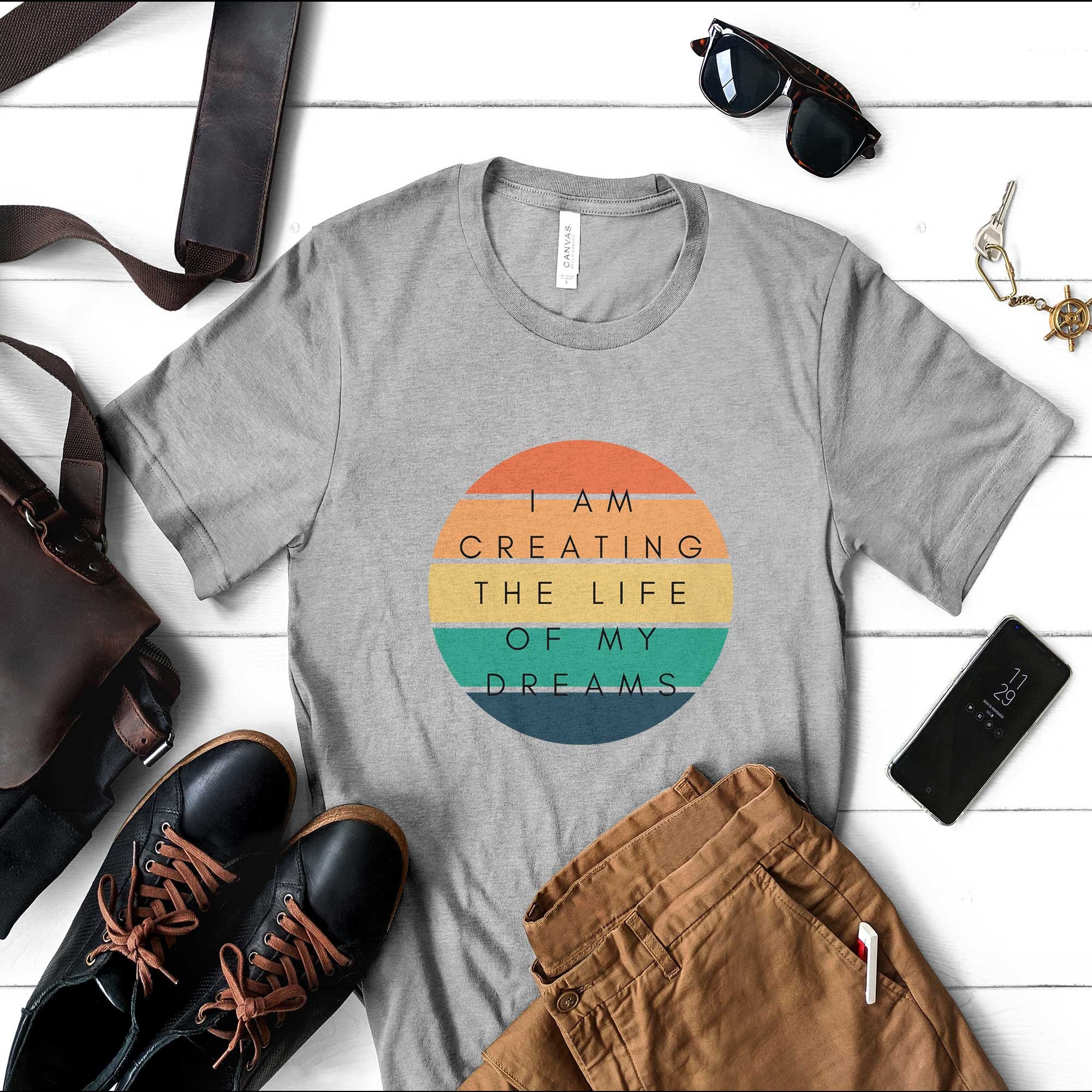 I am creating the life of my dreams motivational vintage dre | Inspire ...