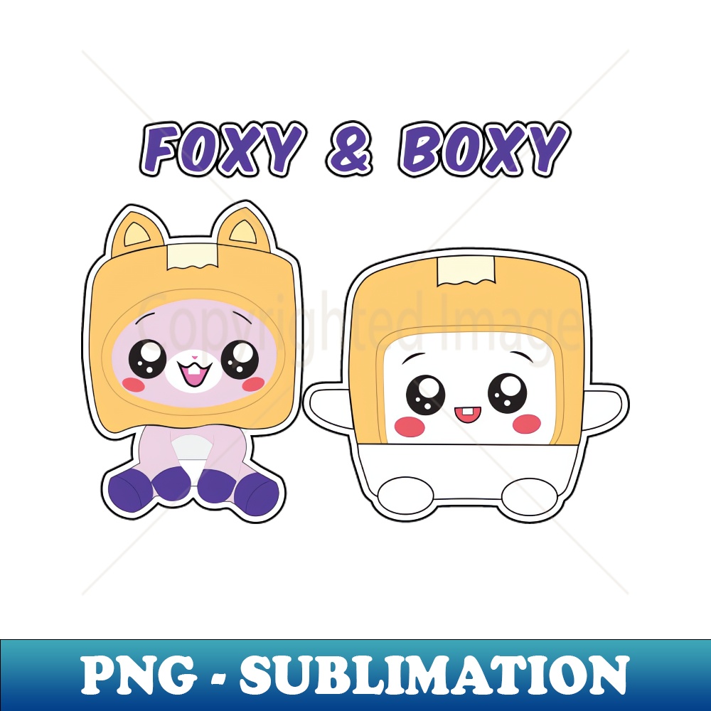 Baby Foxy Boxy - Retro PNG Sublimation Digital Download - C | Inspire ...