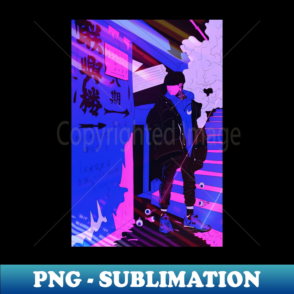 Cyberpunk cityscape city illustration - Signature Sublimatio | Inspire ...