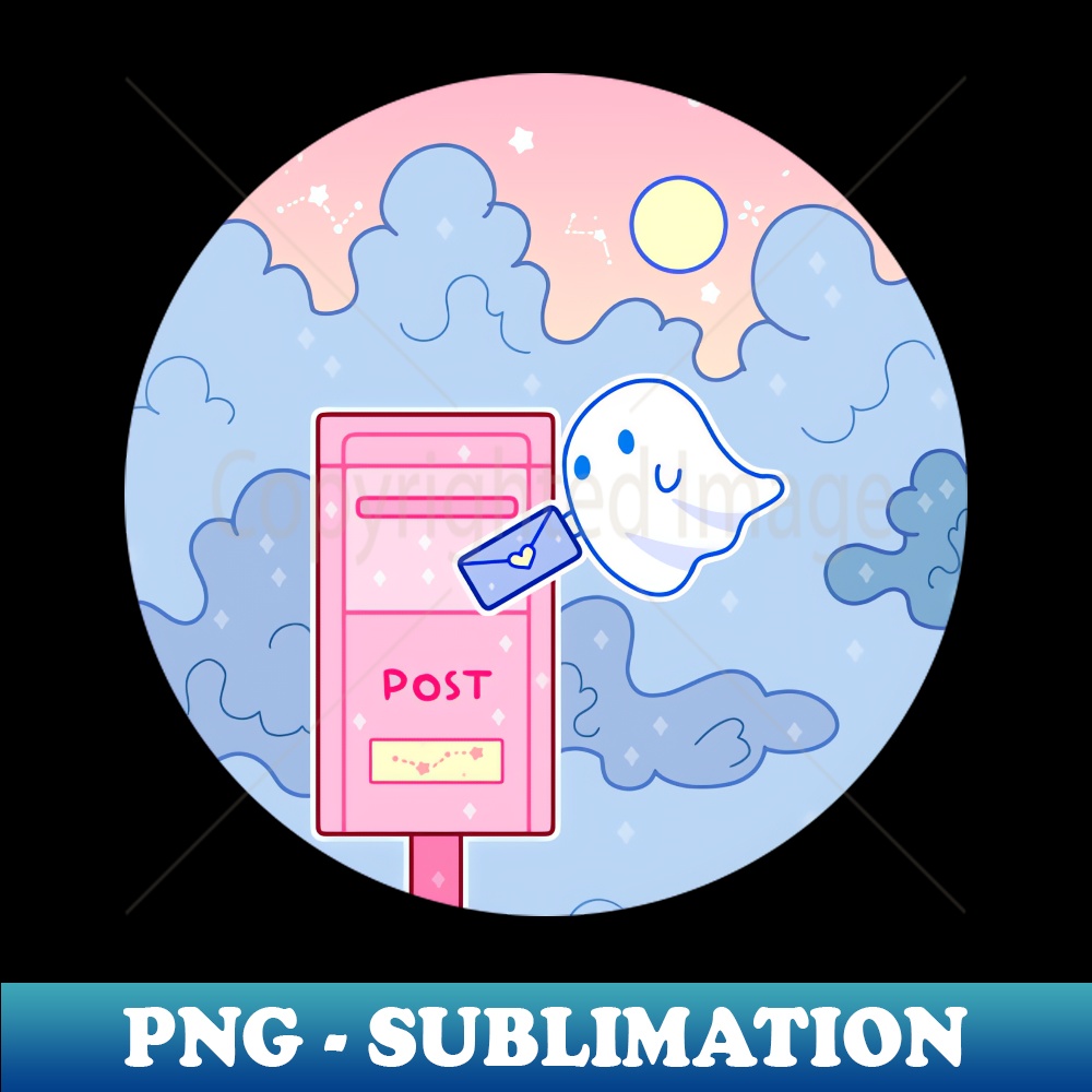 A small ghost sends a letter through a mailbox - Premium Sub | Inspire ...
