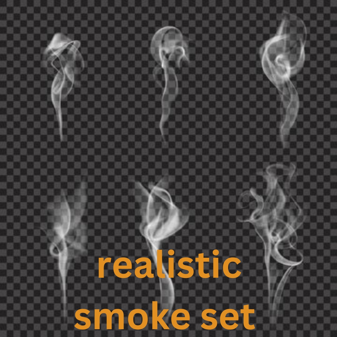 monochrome realistic smoke png set | Inspire Uplift