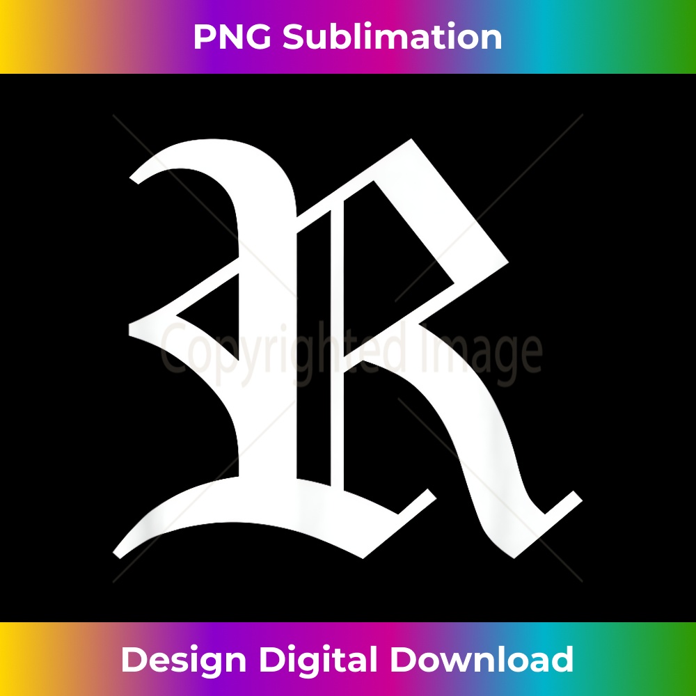 Old English Letter R - Crafted Sublimation Digital Download | Inspire ...
