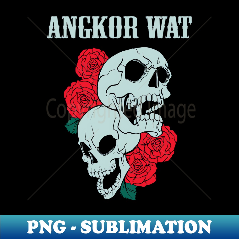 ANGKOR WAT BAND - Vintage Sublimation PNG Download - Bold & | Inspire ...