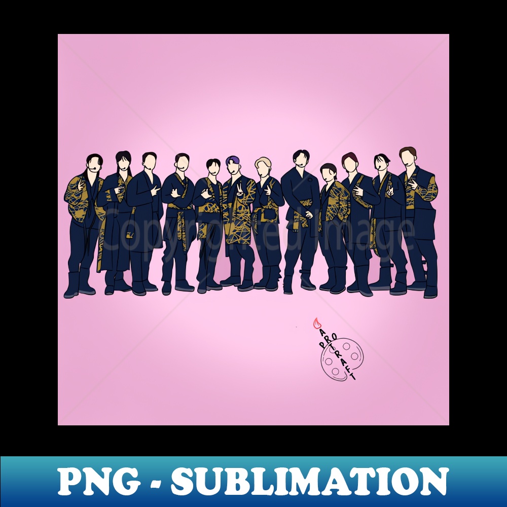 Seventeen In Super MV - Sublimation-Ready PNG File - Perfect - Inspire ...