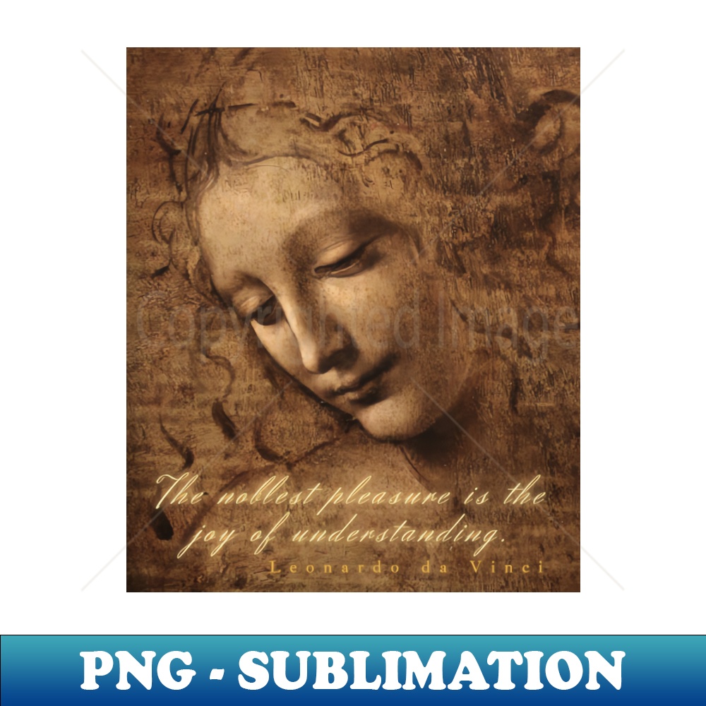 Copy of Leonardo da Vinci quote The noblest pleasure is the | Inspire ...