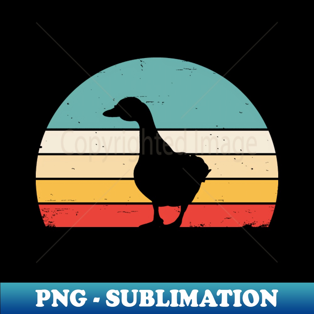 Goose Fun Retro Design Farm Animals - Instant Sublimation Di | Inspire ...