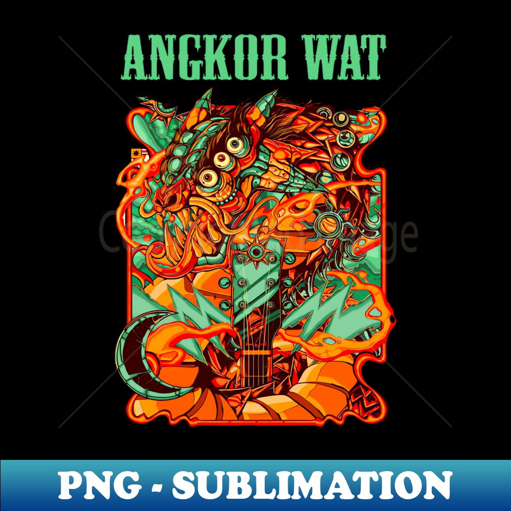 ANGKOR WAT BAND - Instant PNG Sublimation Download - Perfect | Inspire ...