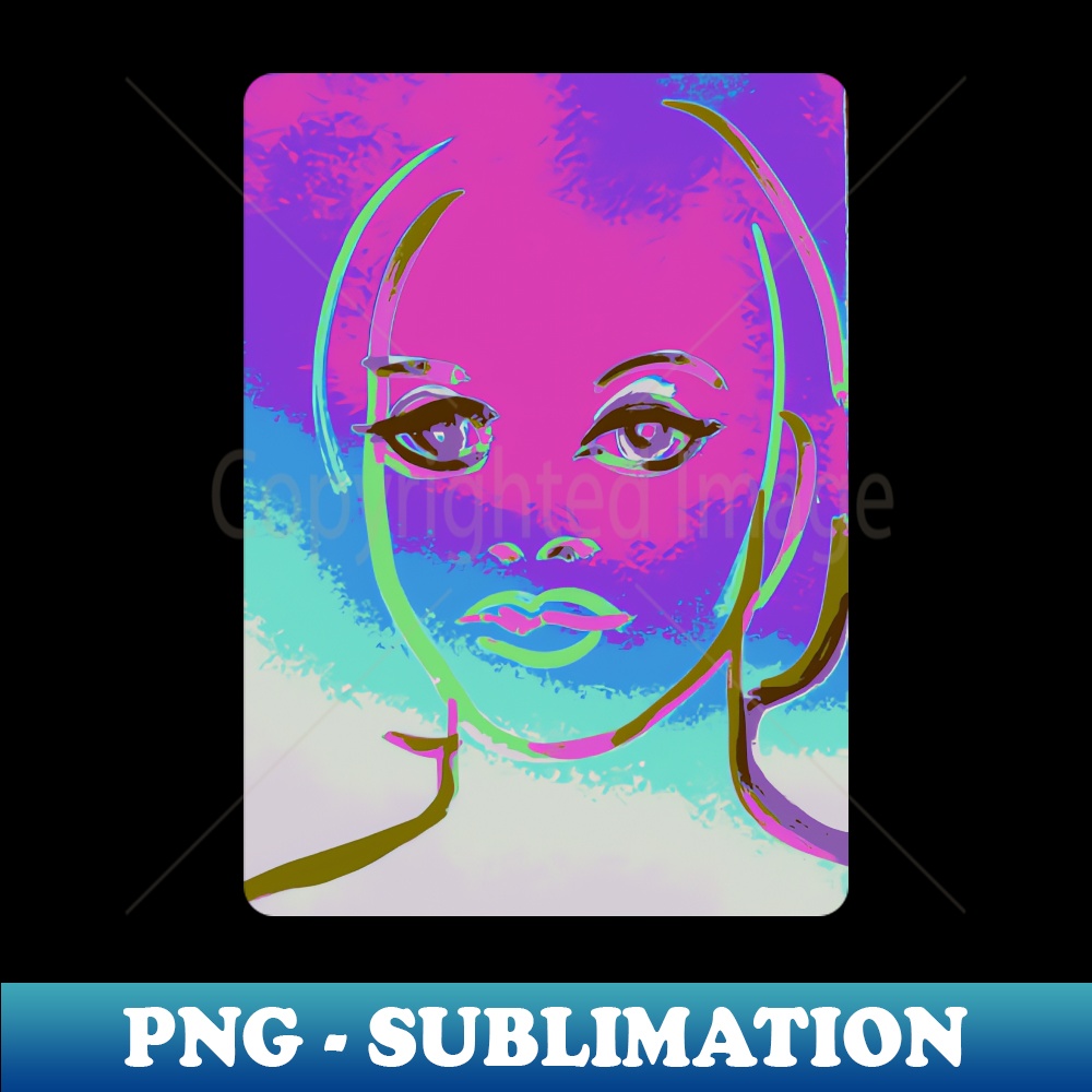 Beautiful Woman Model Portrait - Exclusive Sublimation Digit | Inspire ...
