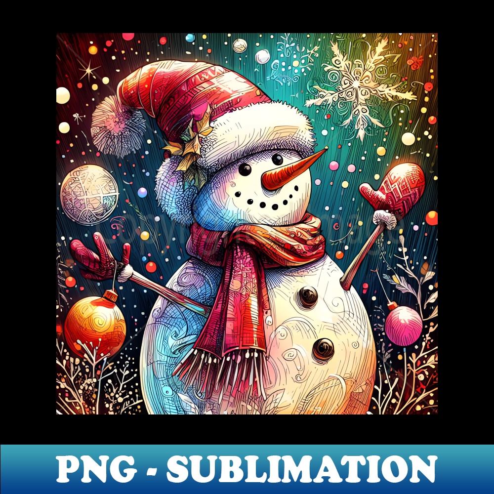 Discover Frostys Wonderland Whimsical Christmas Art Featurin | Inspire ...