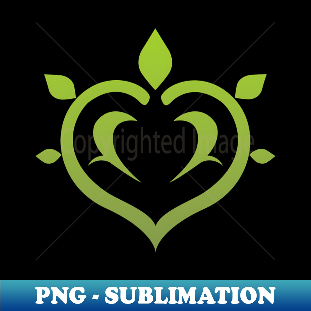Dendro Element Genshin Impact - High-Quality PNG Sublimatio - Inspire ...