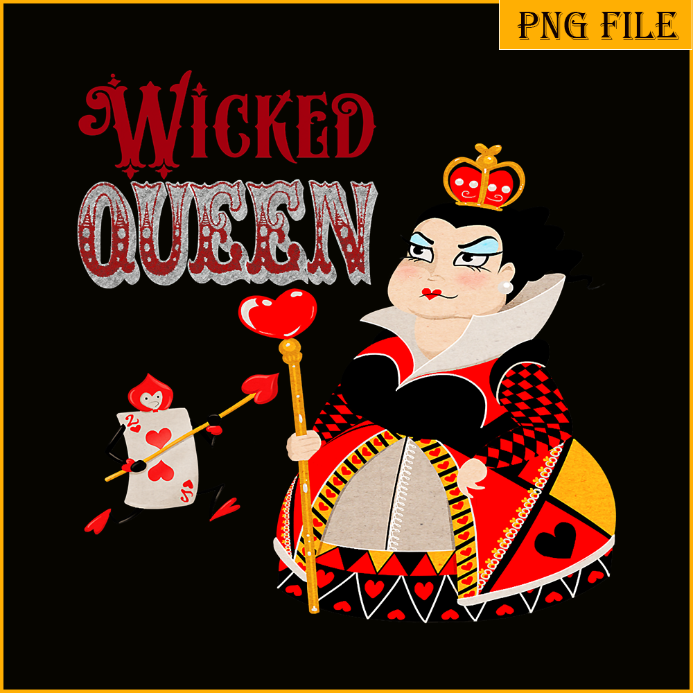 Wicked Queen PNG, Red Queen PNG, Heart Queen PNG - Inspire Uplift