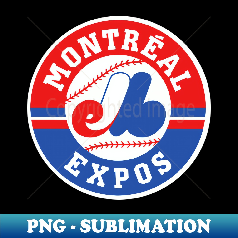 Defunct Montreal Expos Logo - Retro PNG Sublimation Digital | Inspire ...
