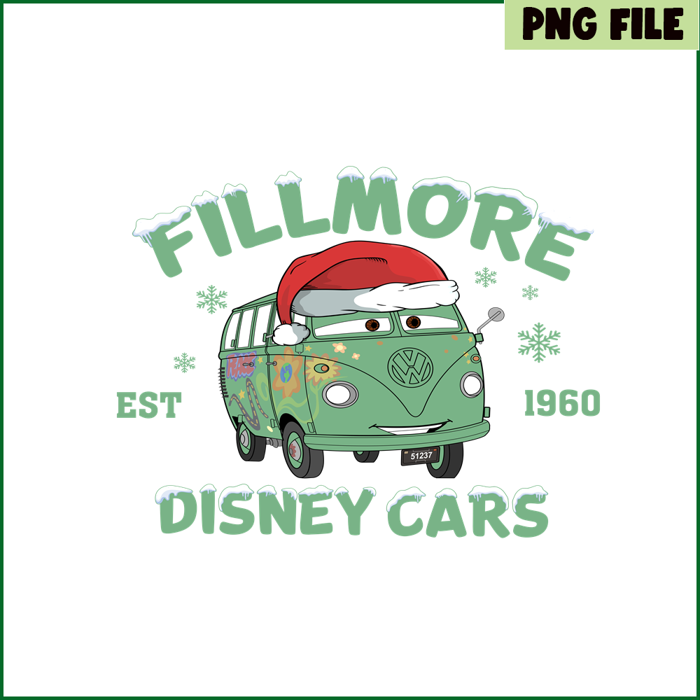 Fillmore Disney Cars PNG | Inspire Uplift