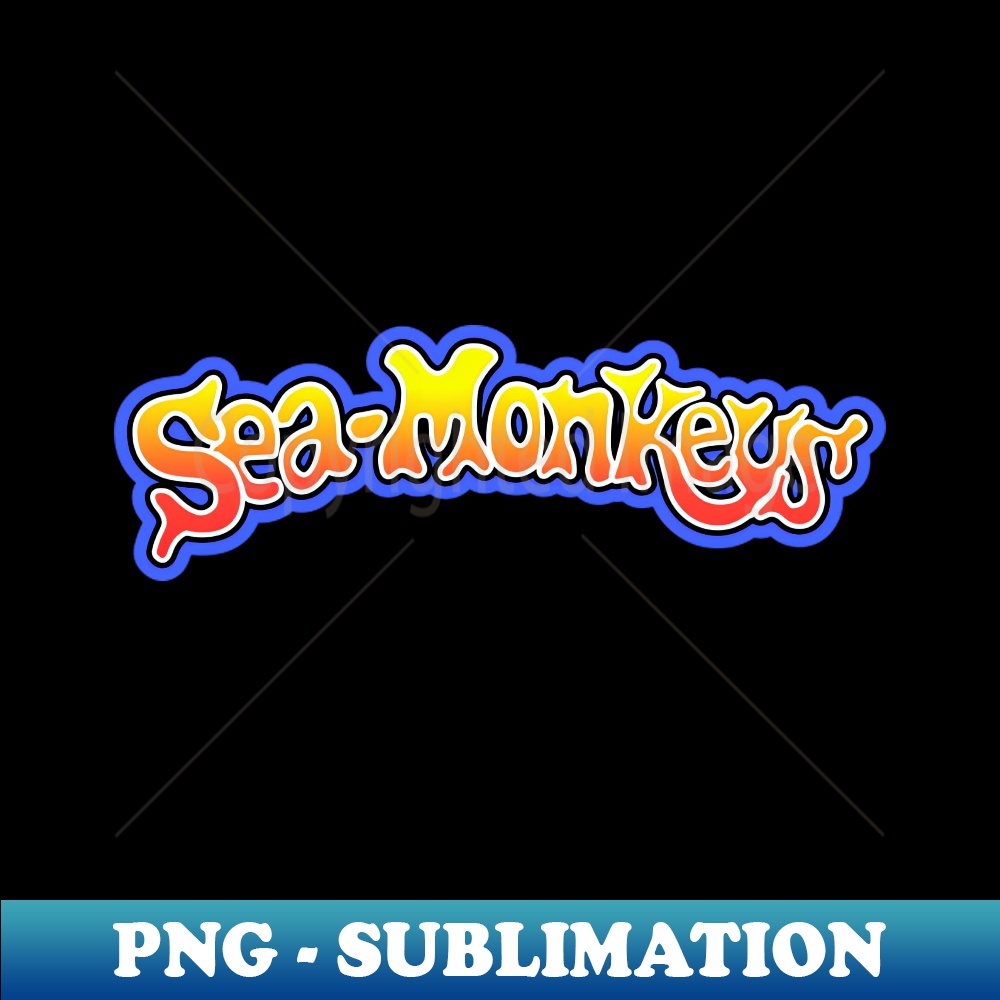 Sea Monkeys Retro 70s Toy Collector - Trendy Sublimation Dig | Inspire ...