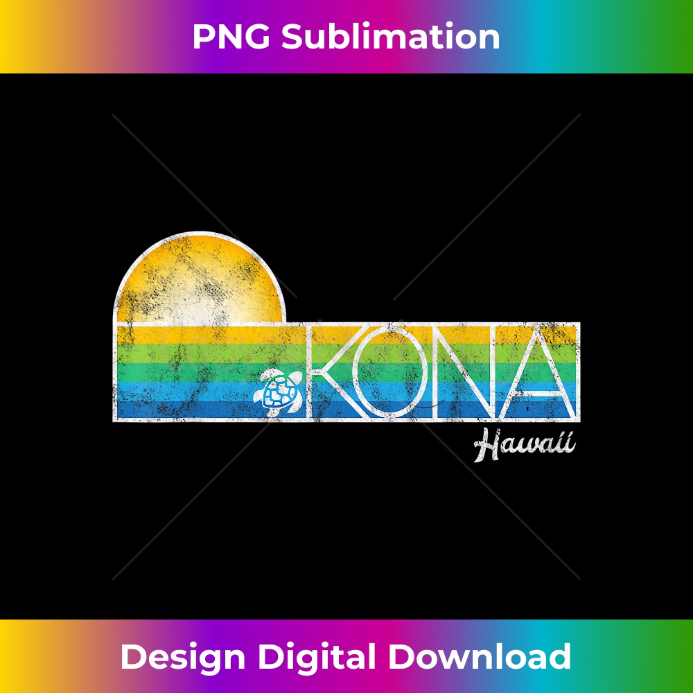 Kona Hawaii - Timeless PNG Sublimation Download - Customize | Inspire Uplift