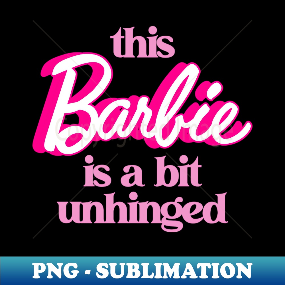 This Barbie Is A Bit Unhinged - Barbiecore Aesthetic - PNG S | Inspire ...