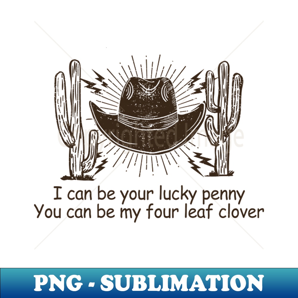 You Can Be My Four Leaf Clover Cowboy Hat - High-Resolution | Inspire ...