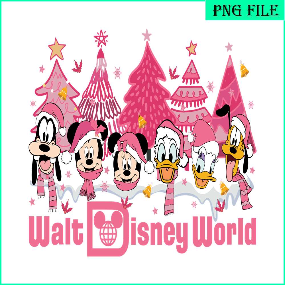 Walt Pink Disney World SVG PNG DXF EPS JPG | Inspire Uplift