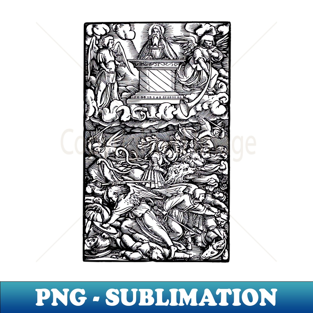 Apocalyptic Illustration No8 The Sixth Trumpet - Decorative | Inspire ...