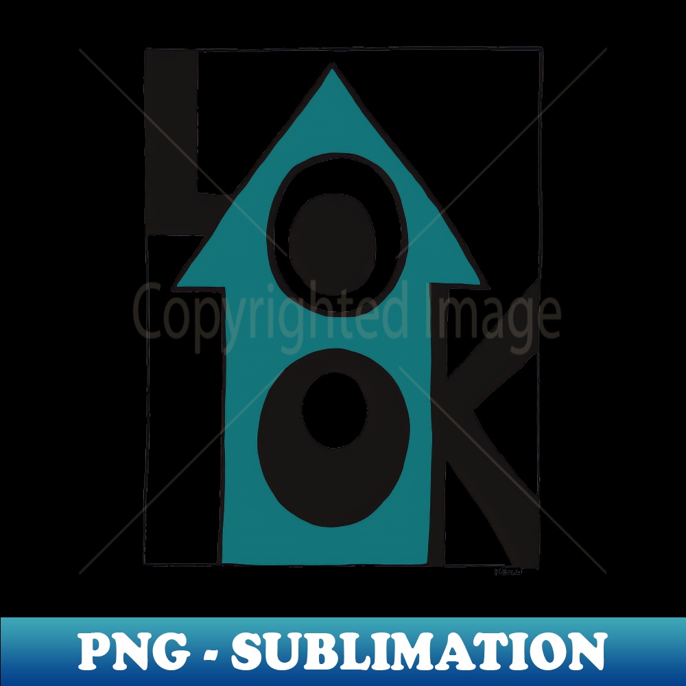 Blue Arrow Look Up - Unique Sublimation PNG Download - Boost | Inspire ...