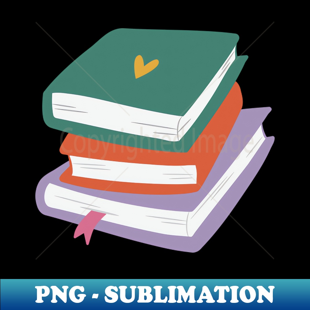 cute pile of books - PNG Transparent Digital Download File f | Inspire ...