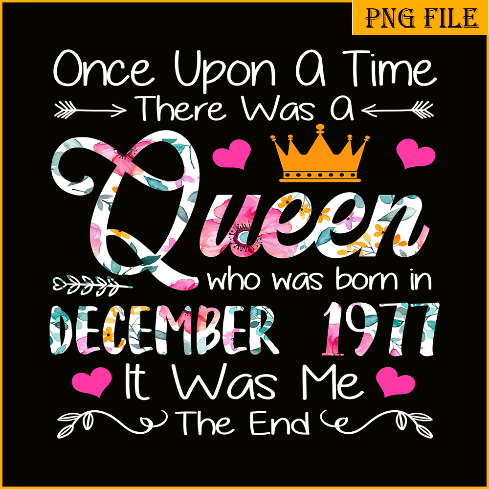 Queen Was Born In December 1977 PNG, Happy Birthday PNG, Bir - Inspire ...