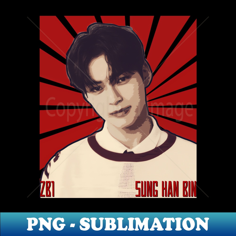Sung Han Bin Vintage - High-Resolution PNG Sublimation File | Inspire ...