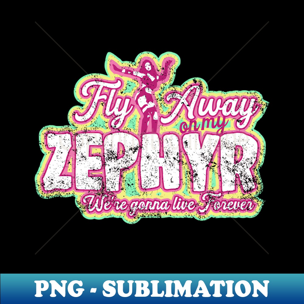 Fly away on my zephyr - PNG Transparent Digital Download Fil | Inspire ...