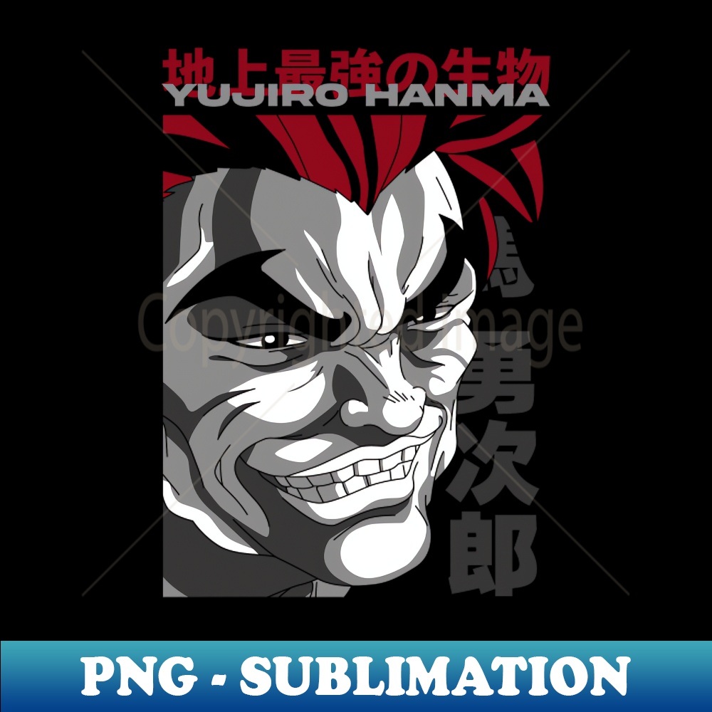 Yujiro Hanma - Signature Sublimation PNG File - Bring Your D - Inspire ...