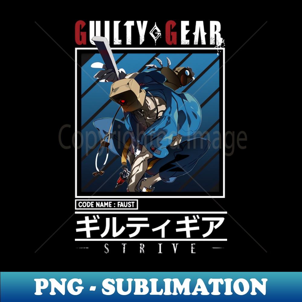 Guilty Gear Faust - Instant Sublimation Digital Download - V | Inspire ...