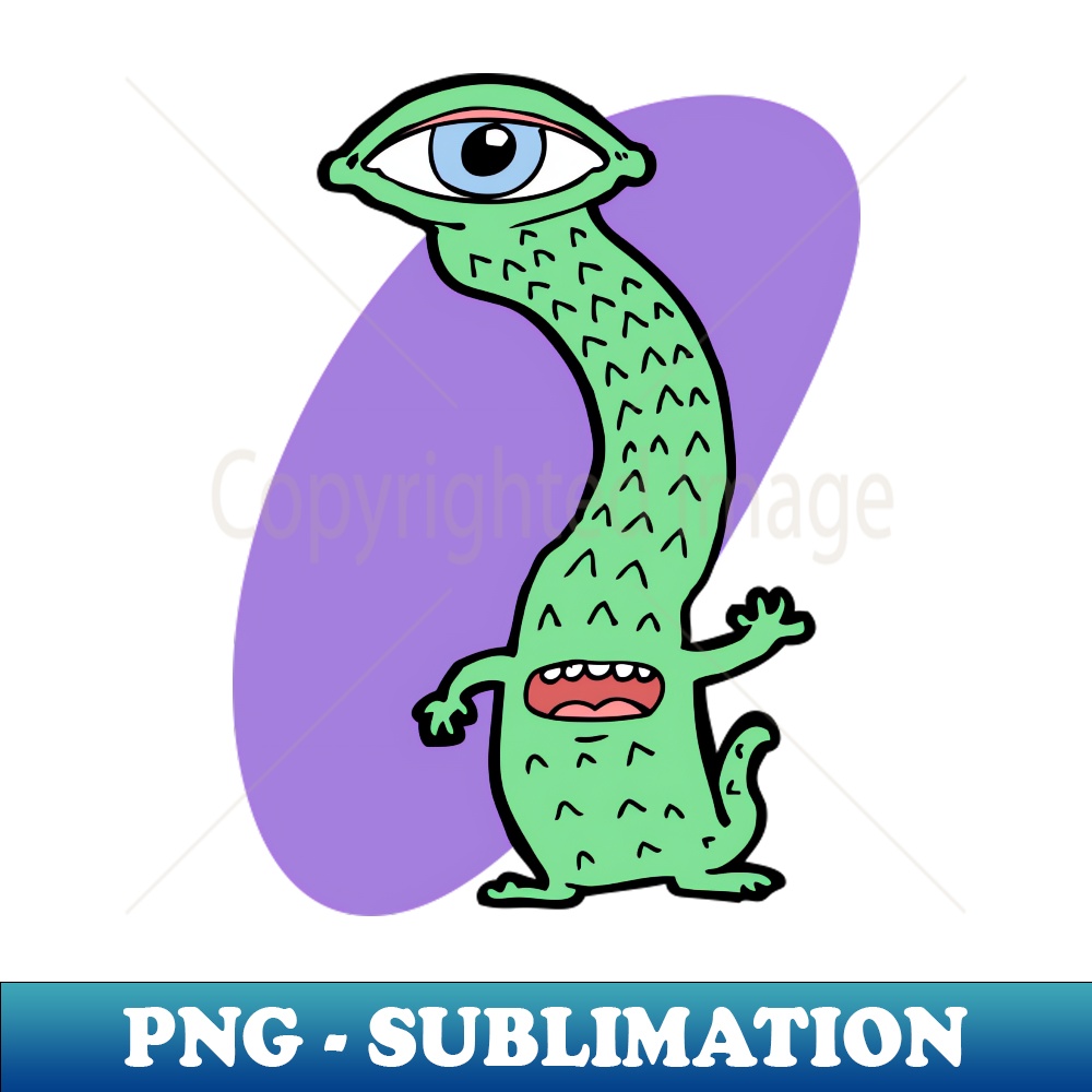 Alien Art Goofy Retro 90s UFO Design - Elegant Sublimation | Inspire Uplift