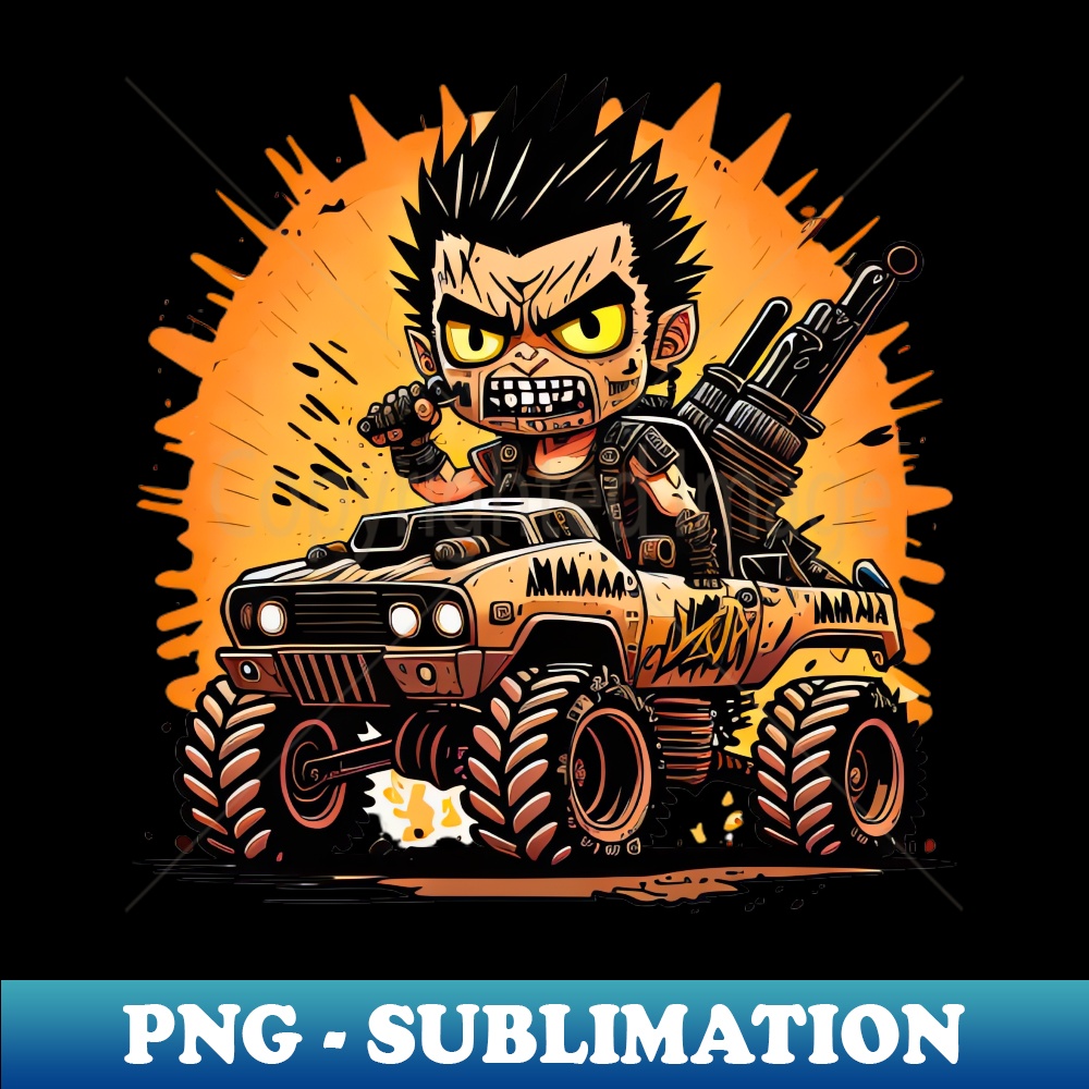 Crazy post apocalyptic boy - Aesthetic Sublimation Digital F | Inspire ...