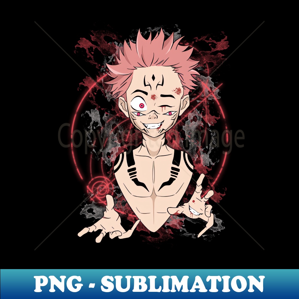 Sukuna jujutsu kaisen - PNG Sublimation Digital Download - P | Inspire ...