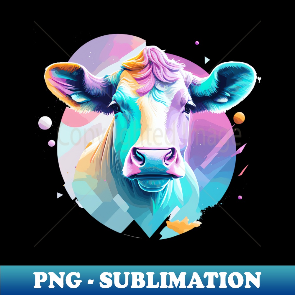 Magical Cow - Modern Sublimation PNG File - Spice Up Your Su | Inspire ...