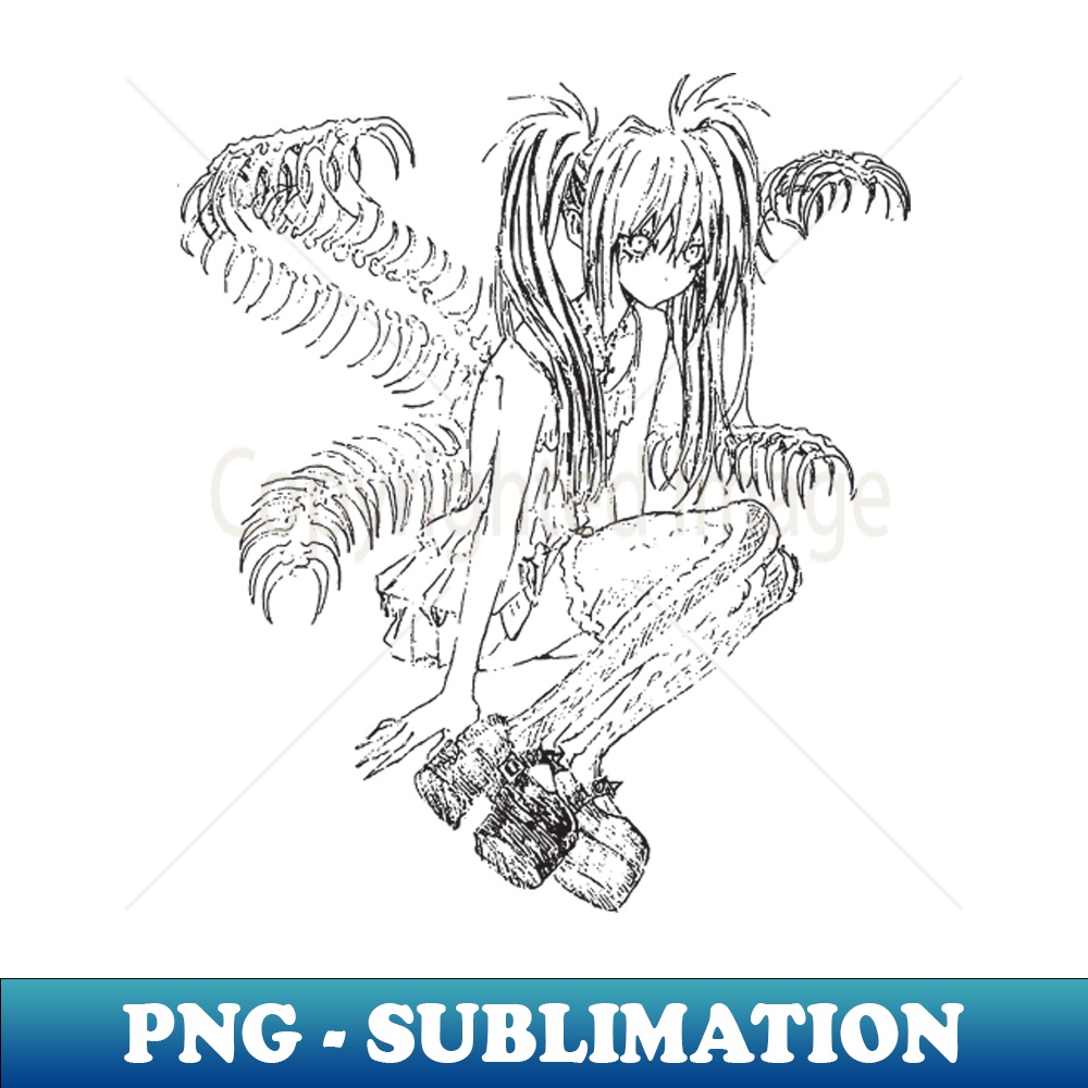 Anime Girl Dead Inside - Digital Sublimation Download File - - Inspire ...