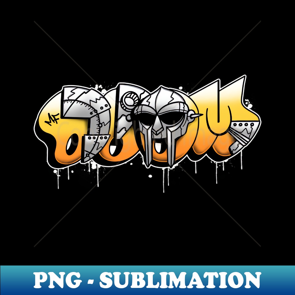 Legend graffiti mf doom - Artistic Sublimation Digital File | Inspire ...