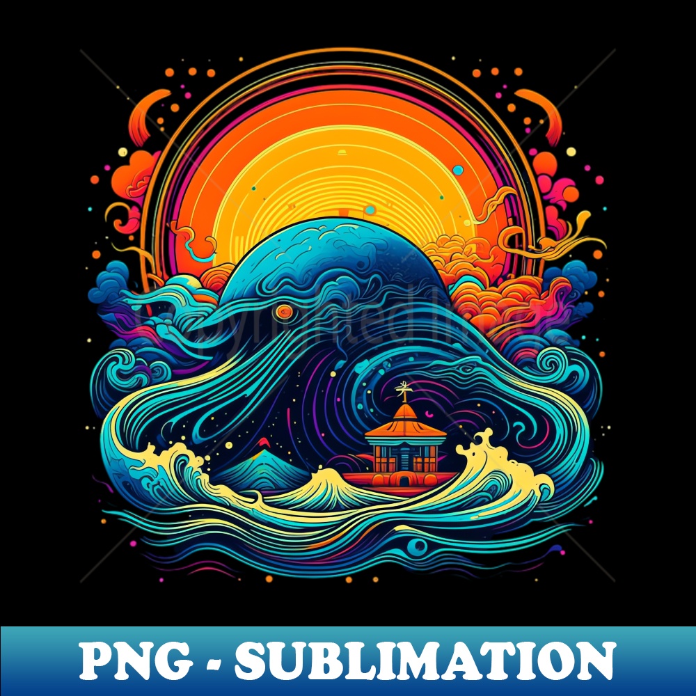 Nautilus Ocean Monster Tsunami In the Sun - Modern Sublimati | Inspire ...