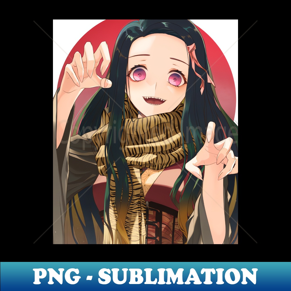 Kimetsu no Yaiba Cute Nezuko - PNG Transparent Digital Downl - Inspire ...